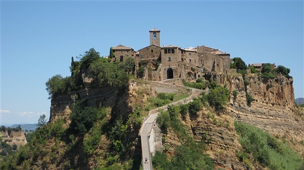 Bagnoregio - Civita di Bagnoregio Latium countryside Latium - Italy ...